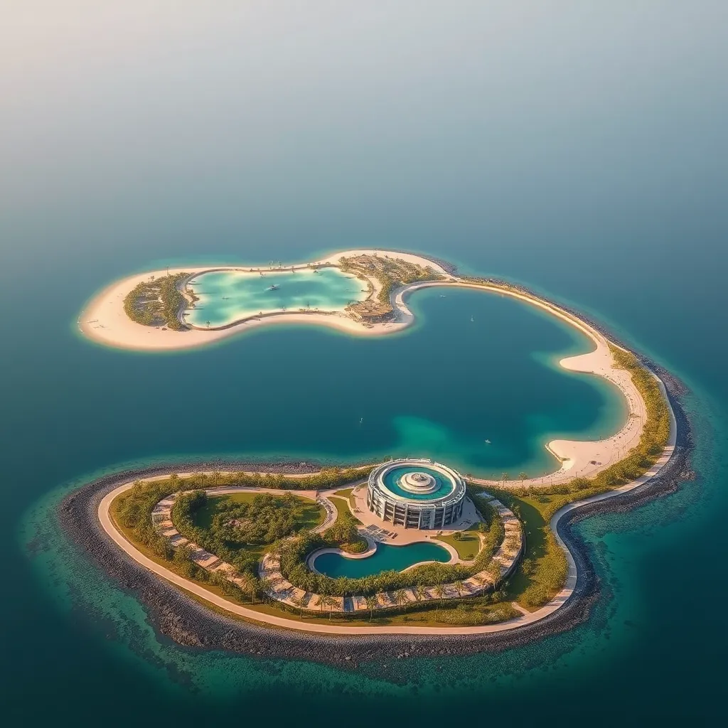 Discovering Falcon Island: A Gem in Ras Al Khaimah